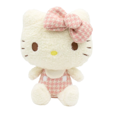Hello Kitty 7 inches Plush Sweet Houndstooth