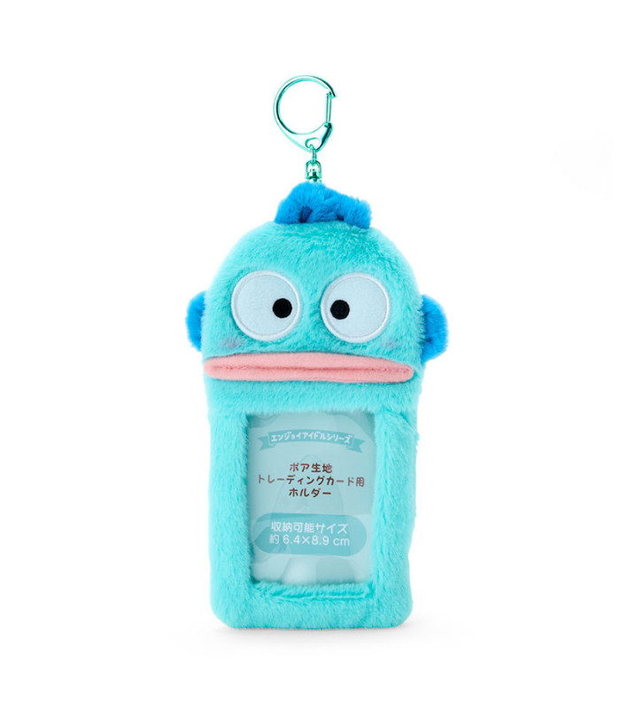 Hangyodon Fluffy Card Case Keychain : Enjoy Idol Series