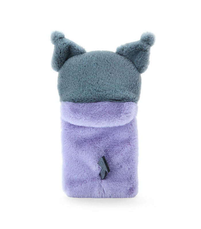 Kuromi Fluffy Card Case Keychain : Enjoy Idol Series