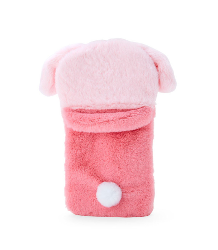 My Melody Fluffy Card Case Keychain : Enjoy Idol Series