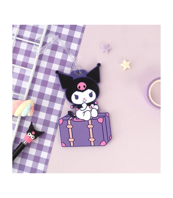 Kuromi Luggage Tag