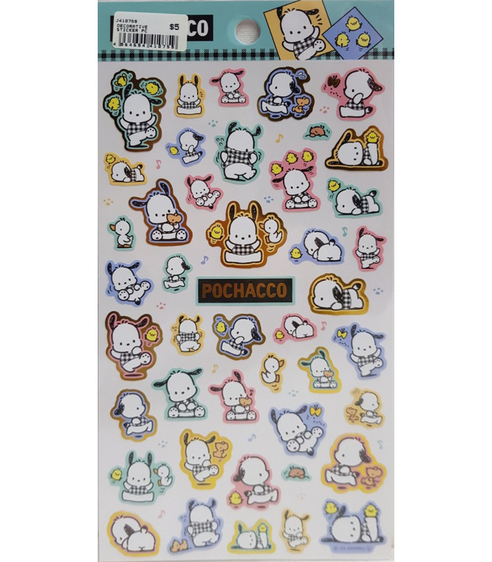 Pochacco Decorative Sticker