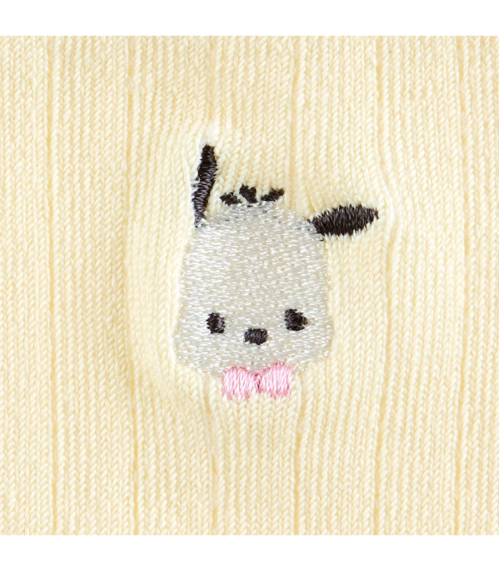 Pochacco Ankle Socks: Embroidery
