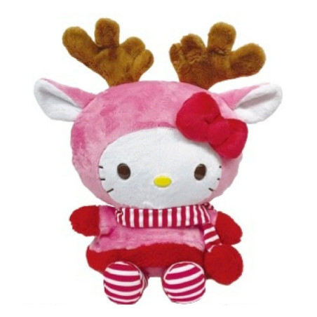Hello Kitty 12 Inch Plush Reindeer