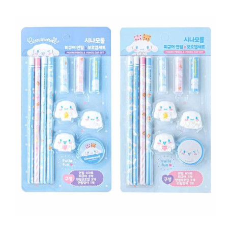 Cinnamoroll Figure Pencil Cap Set