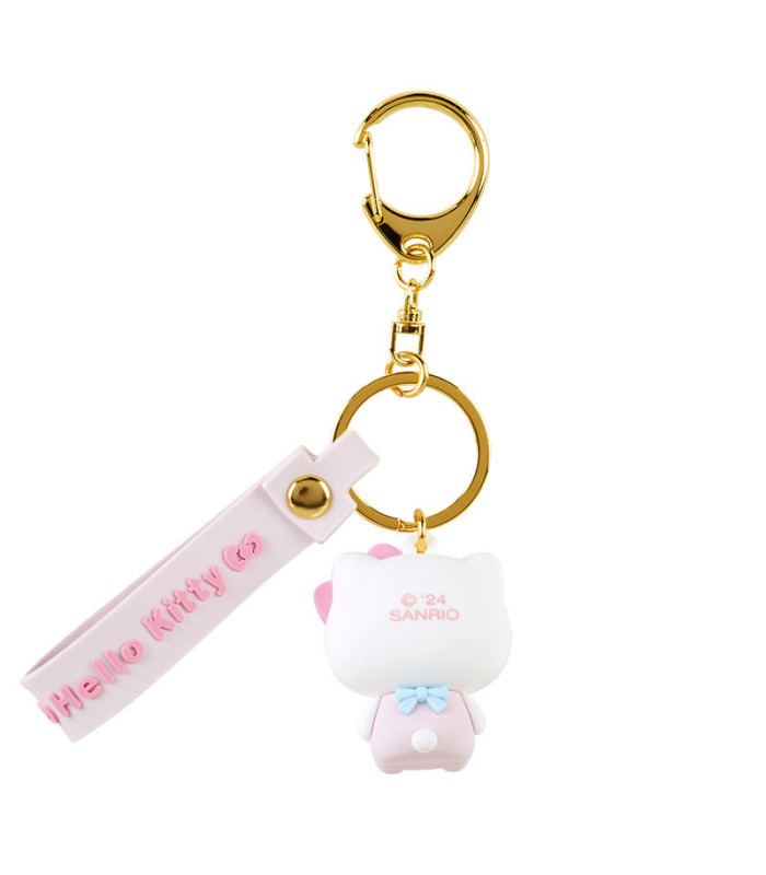 Hello Kitty Key Ring With Plastic Mascot: Baby