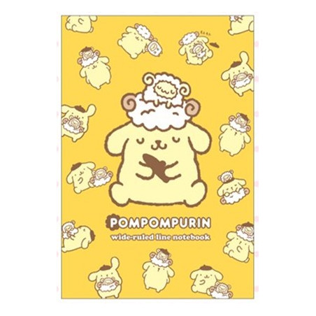 Pompompurin Notebook: Horizontal