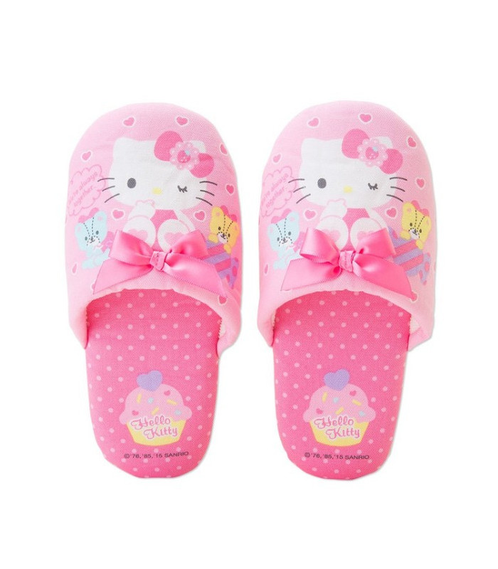 Hello Kitty Slippers: 14 Ribbon