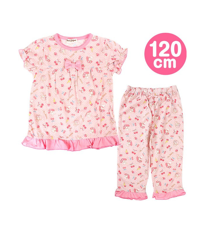 My Melody Half Slvd Pajamas 120 Chry