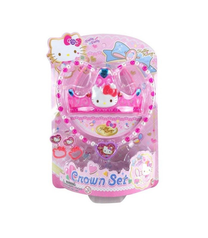 Hello Kitty Crown Accessories Set