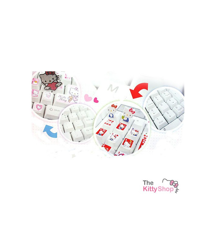Hello Kitty Keyboard Sticker