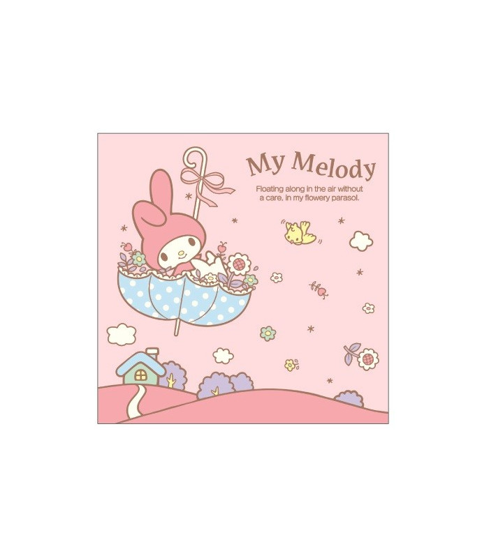 My Melody Block Memo: Parasol