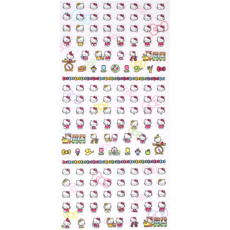 Hello Kitty Puff Sticker